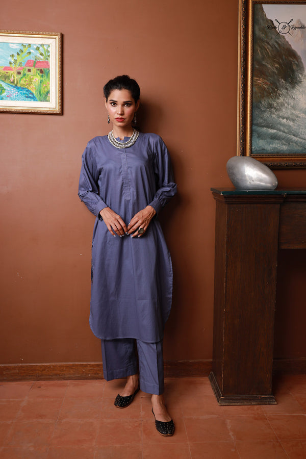 Rocks Basics Cotton Coords Set Long (Grey) – Rocks & Republic